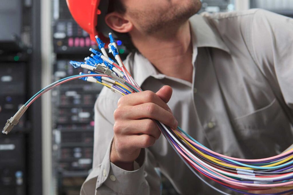 Fiber Laying & Connectivity – Adhya Technologies